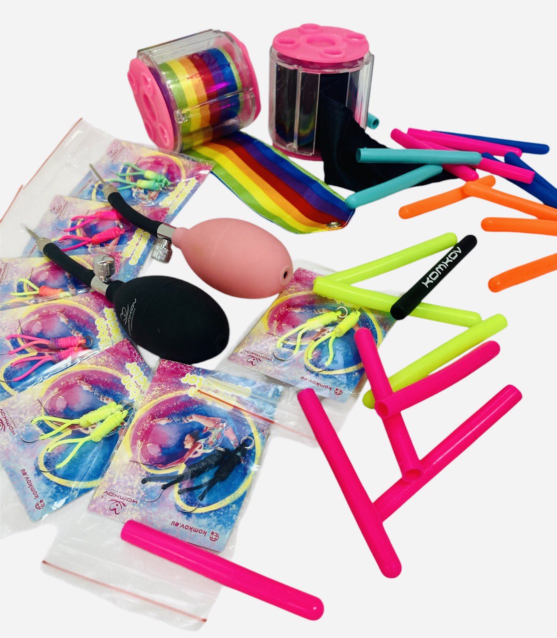 Accessories for apparatus for rhythmic gymnastics and dancing - KOMKOV