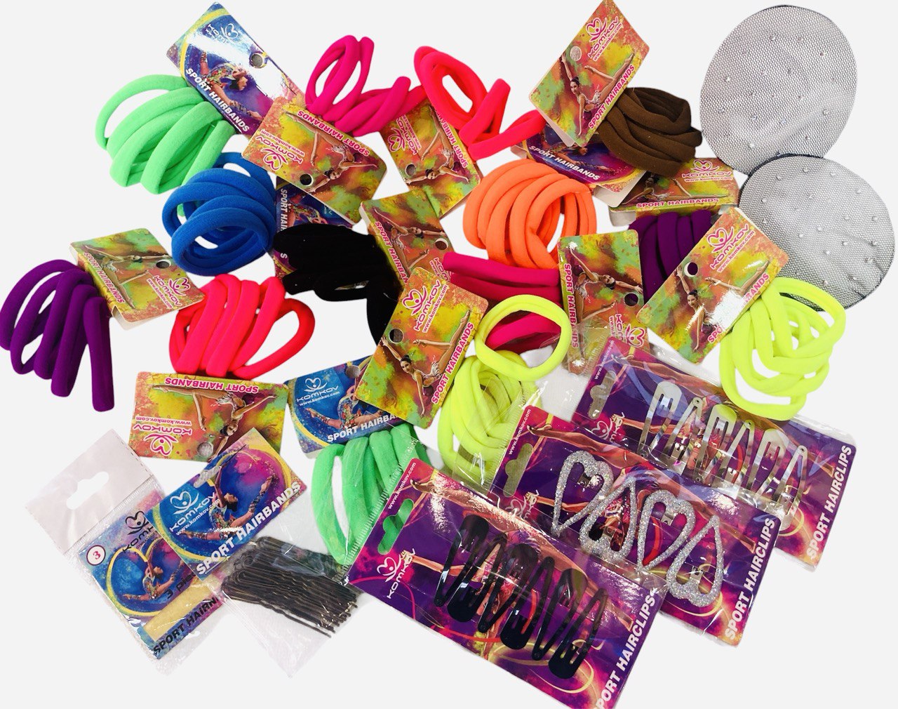 Wszystko dla włosów do gimnastyki artystycznej i tańca - KOMKOV