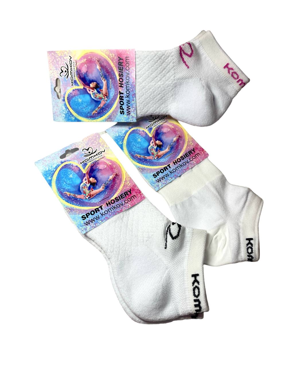 Skarpetki do gimnastyki artystycznej i tańca - KOMKOV